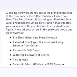 Coco Reef | Swim | Coco Reef Contour Bathingsuit | Poshmark